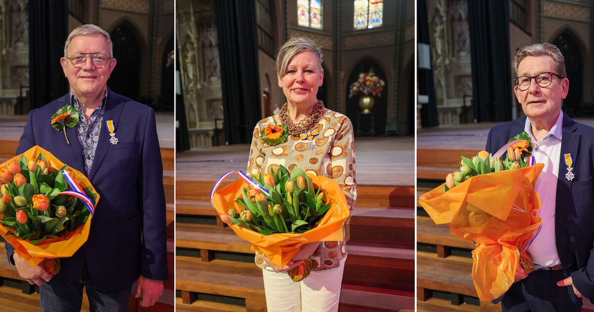 Drie vrouwen en elf mannen koninklijk onderscheiden in Eindhoven ...