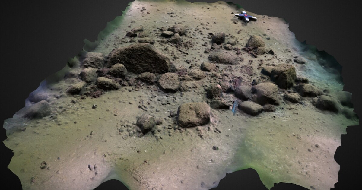 Stenen muur in Oostzee ontdekt: mogelijk een van de oudste ...