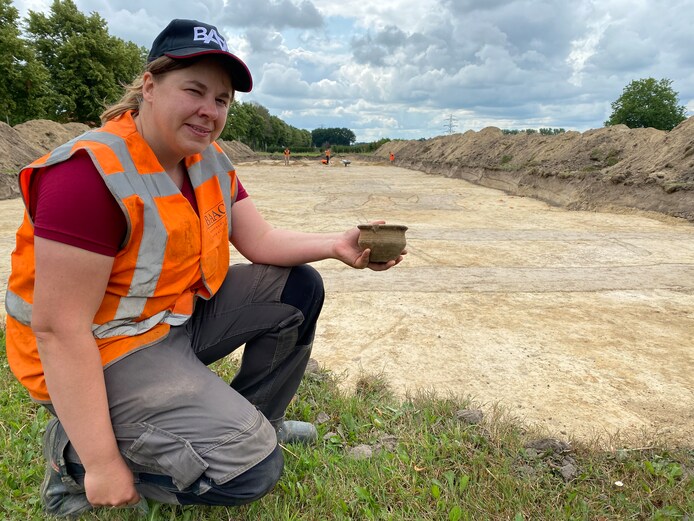Pot van 1000 jaar oud gevonden in Berkel-Enschot: ‘We denken dat er nog ...
