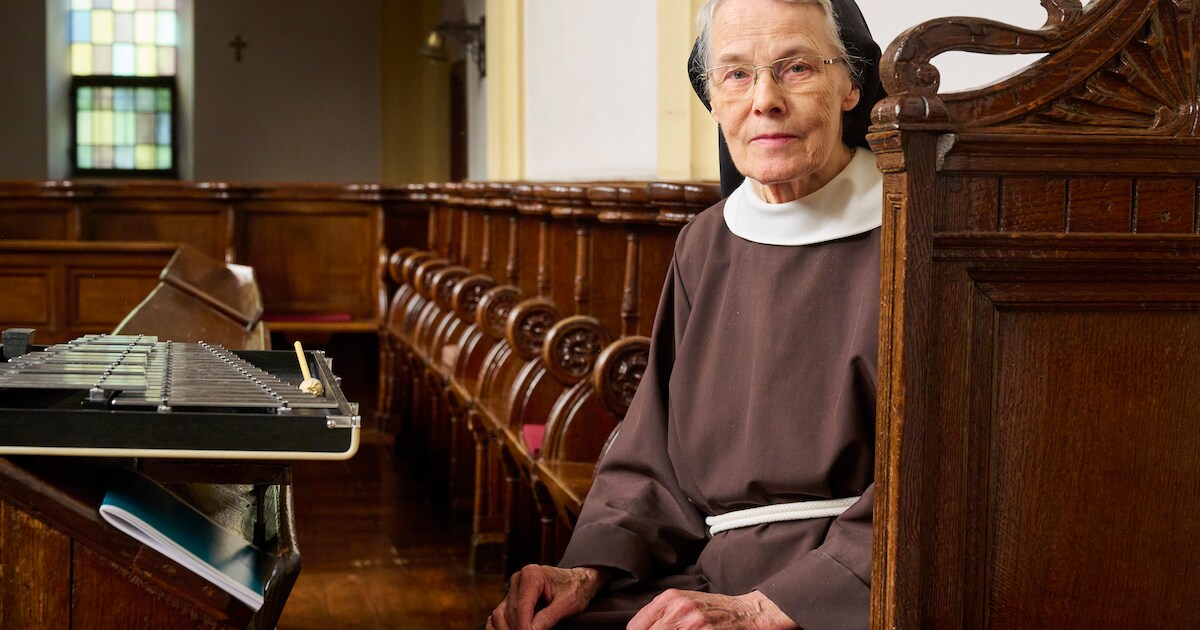 Dit is zuster Agatha, naar haar is Brabants beste bier vernoemd ...