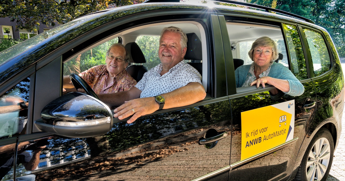 Dankzij AutoMaatje kon Eddy (74) naar het ziekenhuis en blijft Tiny (71 ...