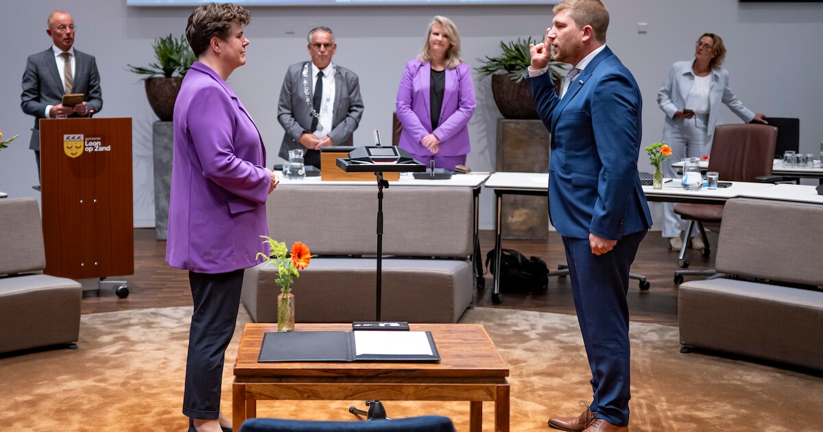 Davy Jansen geïnstalleerd als burgemeester van Loon op Zand: ‘Laat me ...