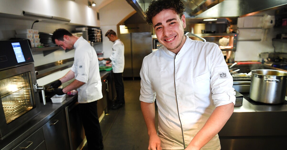 Chef-kok Sebastiaan (26) werkte voor sterrenrestaurants, binnenkort ...
