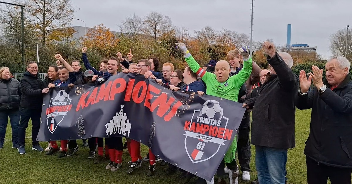 Primeur voor Trinitas: eerste kampioenschap voor een G-team | Oisterwijk | BD.nl
