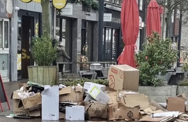 Strijd tegen afvaldumpers in centrum blijkt lastig, want van wie is de ...