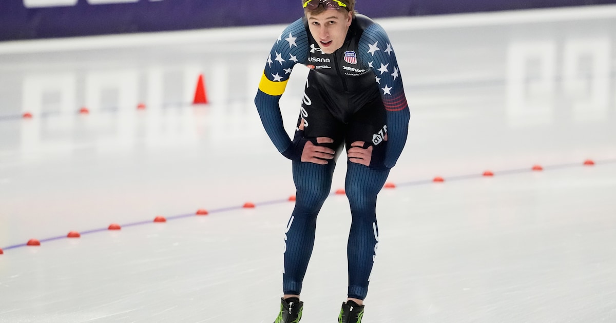 LIVE schaatsen | Marijke Groenewoud wint massastart, Jordan Stolz ...
