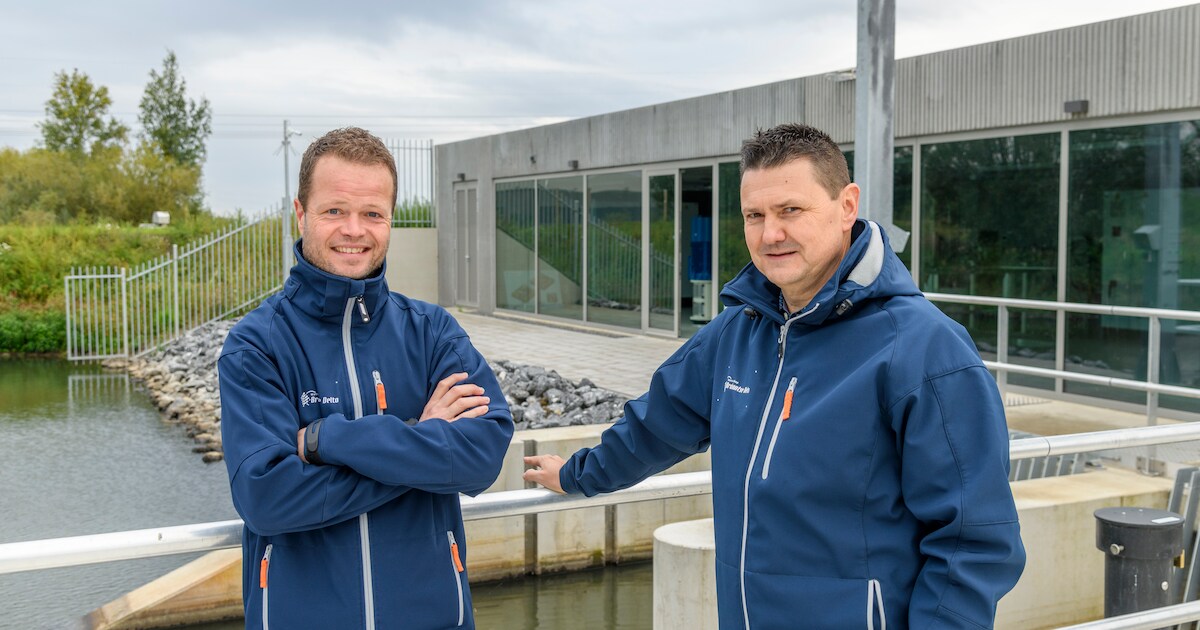 Niet zómaar een gemaal; het water stroomt voortaan de andere kant op ...