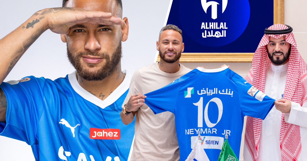 Neymar dolblij met transfer naar Al-Hilal: ‘Saoedi-Arabië is de plek om ...