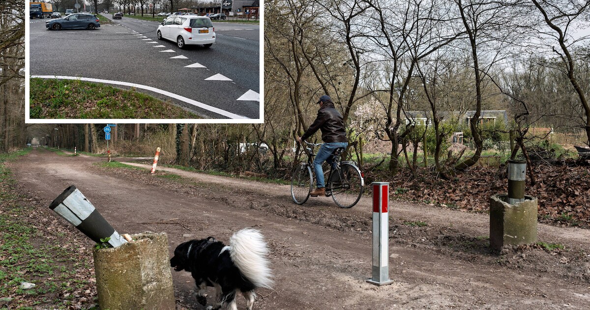 Vught weigert paaltje te verplaatsen en dwingt gezin drukke N65 ‘met ...