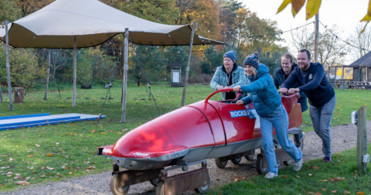Rocks ‘n Rivers reist met een bobslee vanuit Goirle naar het Glazen ...
