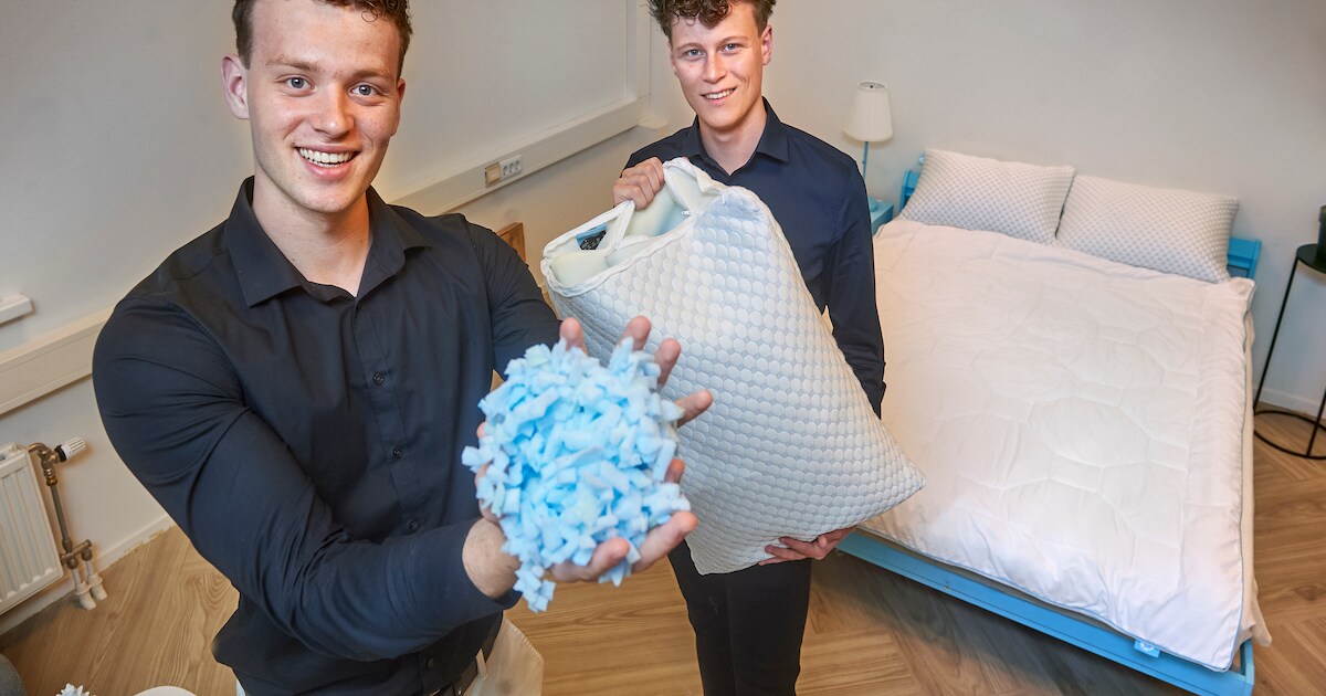 Lars (20) en Jens (21) zijn nu al eigenaren van een goed lopend bedrijf ...