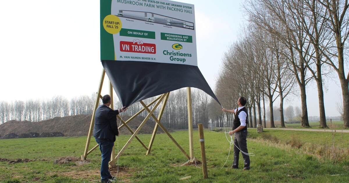 Met nieuwe champignonkwekerij bij Velddriel verricht Van Namen ...