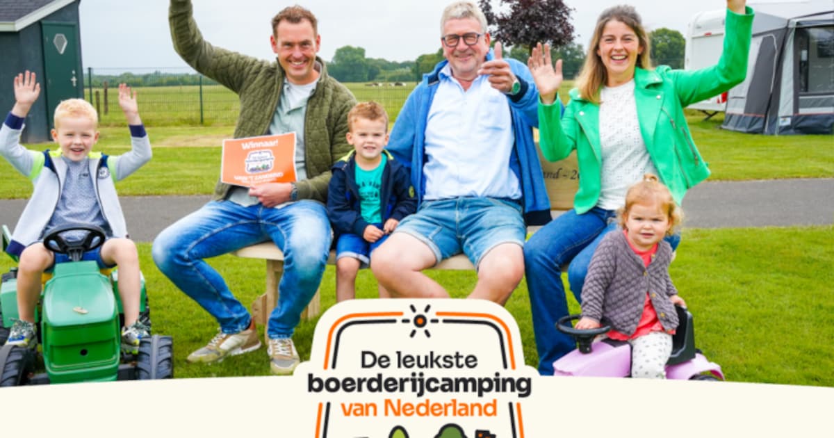 Van ’t Zandeind in Riel verkozen tot leukste boerderijcamping van ...