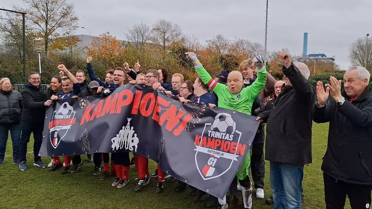 Primeur voor Trinitas: eerste kampioenschap voor een G-team | Oisterwijk | BD.nl