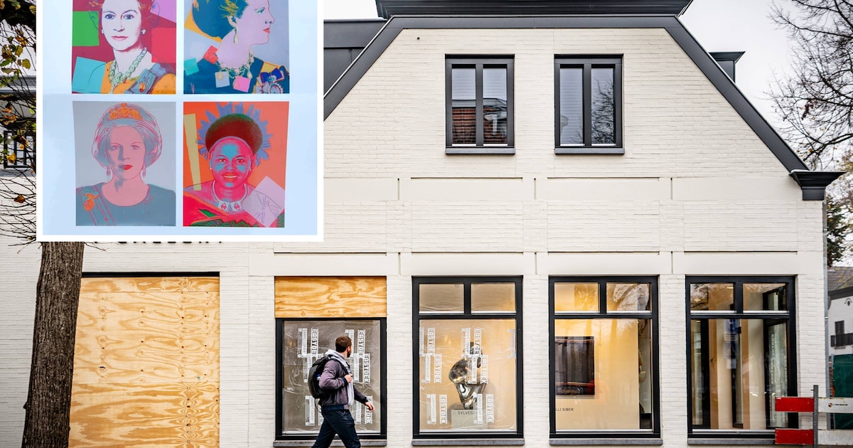 Kunstgalerie moest en zou een dag later opengaan na brutale Warhol-roof ...