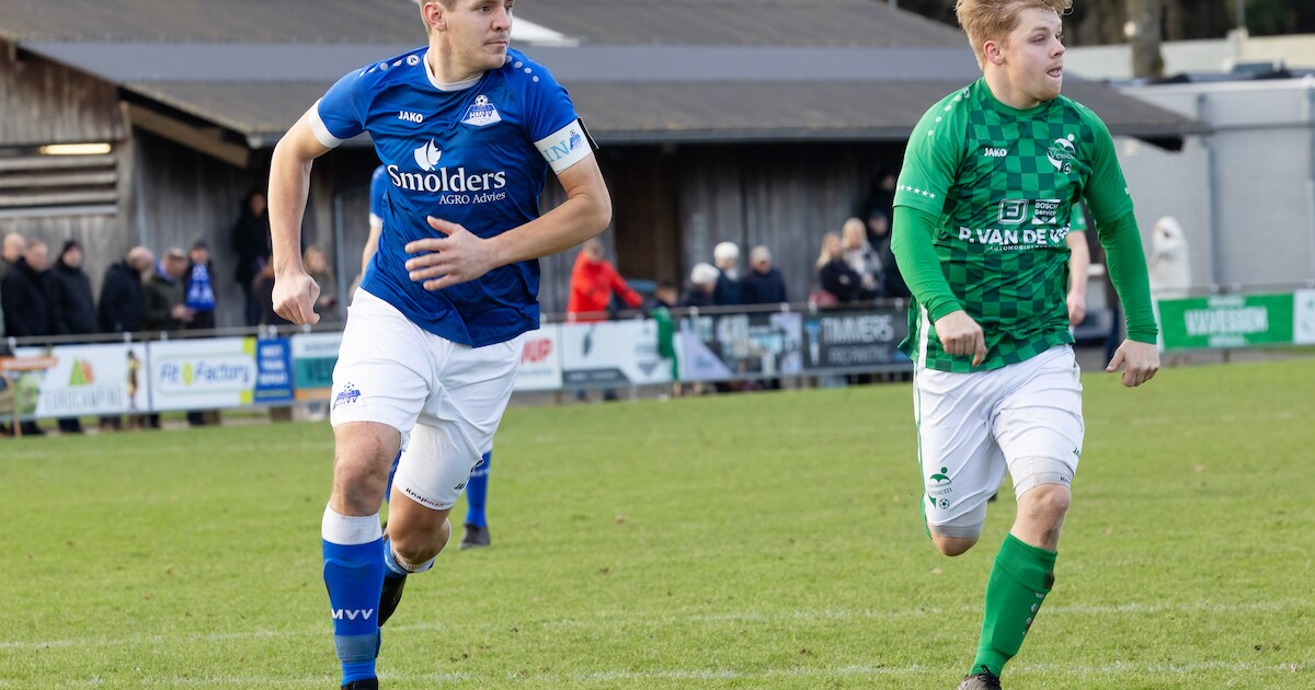 HMVV-aanvoerder strijdend ten onder tegen Vessem: ‘Om mij naar de kant ...