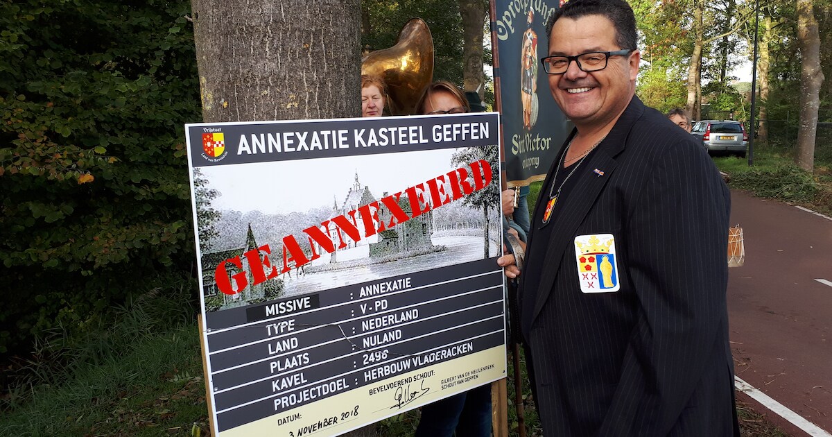 Vrijstaat Land van Ravenstein ‘annexeert’ kasteel bij Nuland | Oss e.o ...