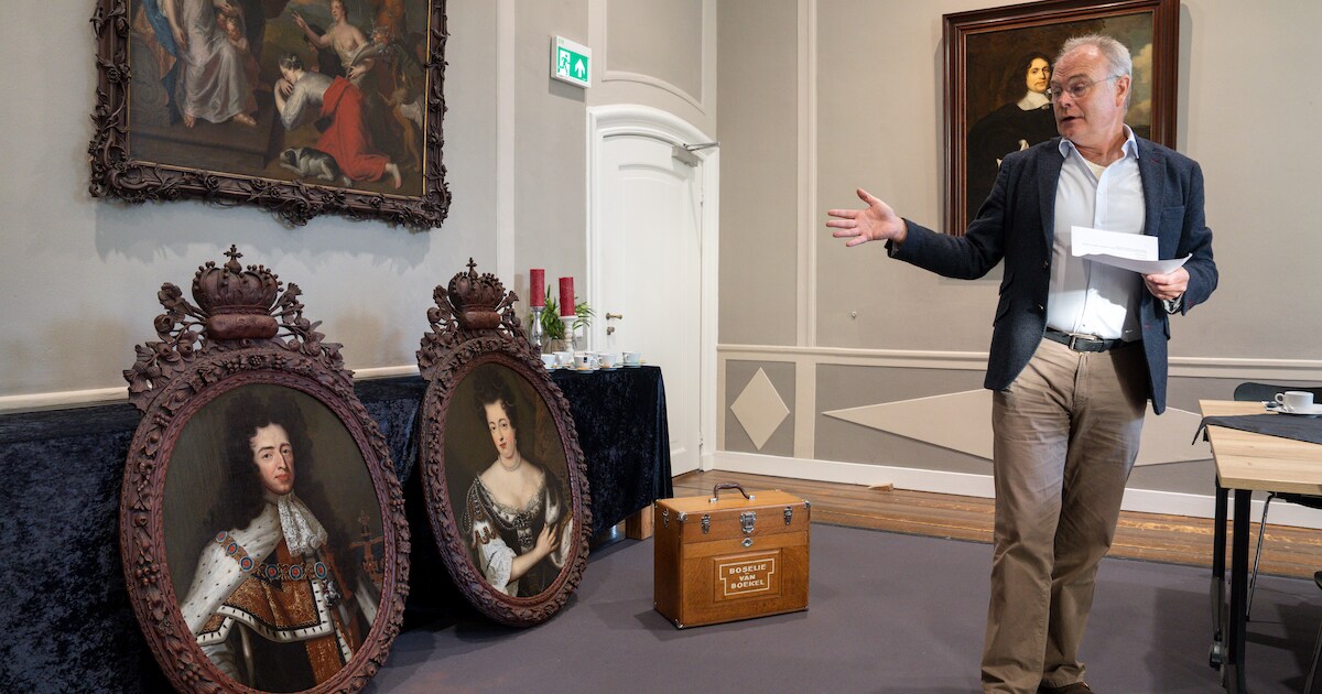 Stadhouder Willem is van zijn winkelhaak af en kijkt weer naar zijn ...