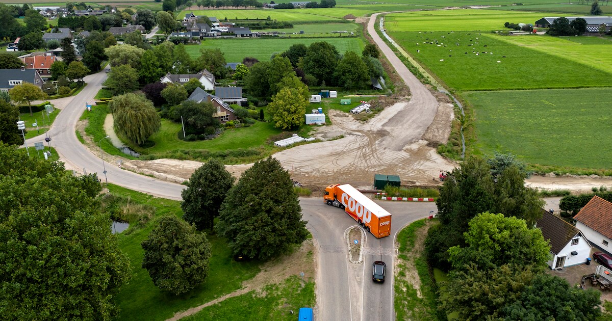 Splitsing Maas-Waalweg maanden dicht door aanleg rotonde: fietsers ...