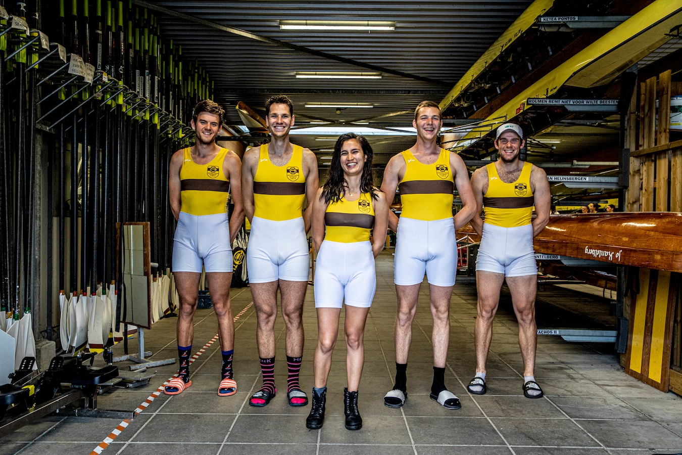 Roeiers Thêta wachten 33 jaar op bijzondere wedstrijd en zijn na 7.17 ...