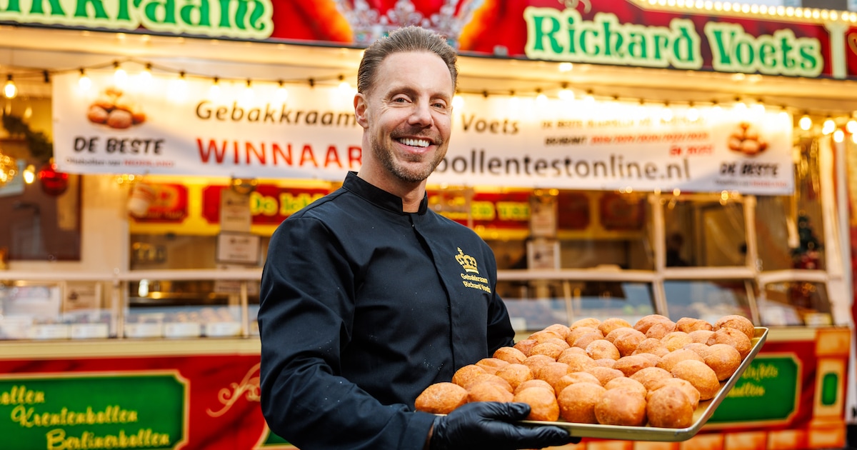 Na een vernietigende recensie werd Richard (44) de oliebollenkoning van ...