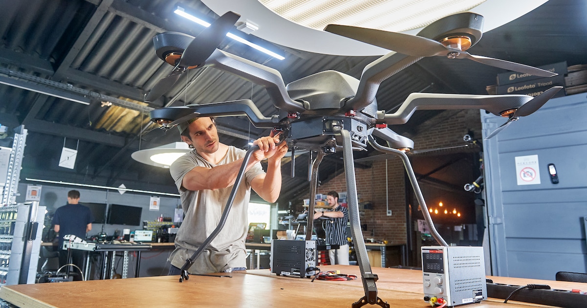 Er hangt iets moois in de lucht voor dronebouwer uit Uden | Brabant | BD.nl