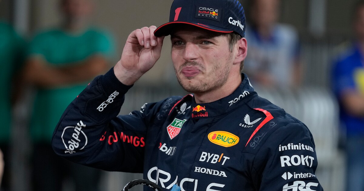 ‘Polesitter’ Max Verstappen leert Helmut Marko een lesje: ‘Je moet nooit tegen me wedden ...