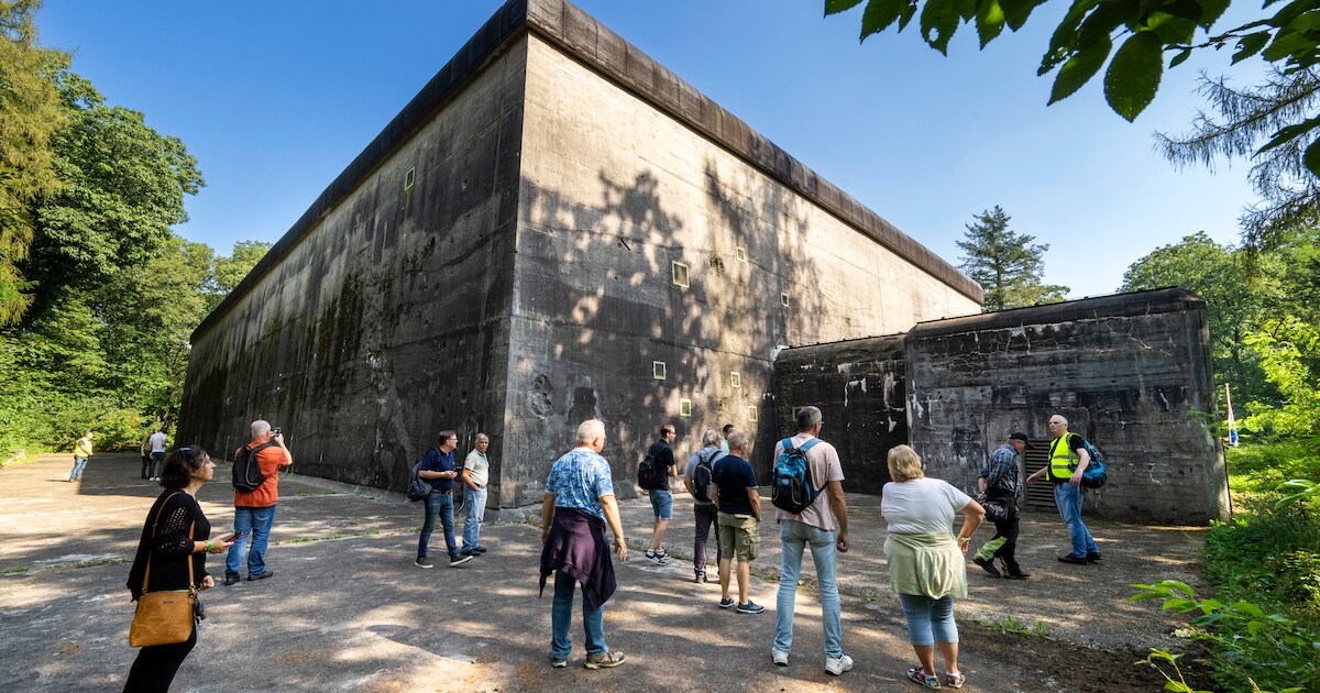Deze enorme bunker is bijna nooit open, maar nu wel: ‘Ongelooflijk dat ...