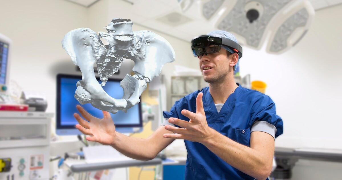 Kijkje in het 3D-lab van het ETZ: hologram helpt chirurg bij operaties ...
