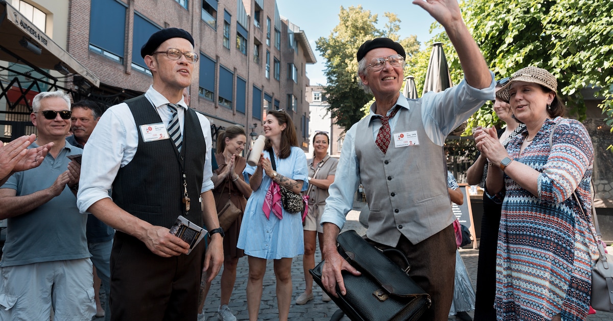 Met Henk en Jaap al 25 jaar ludiek door Den Bosch, maar sommige grappen ...
