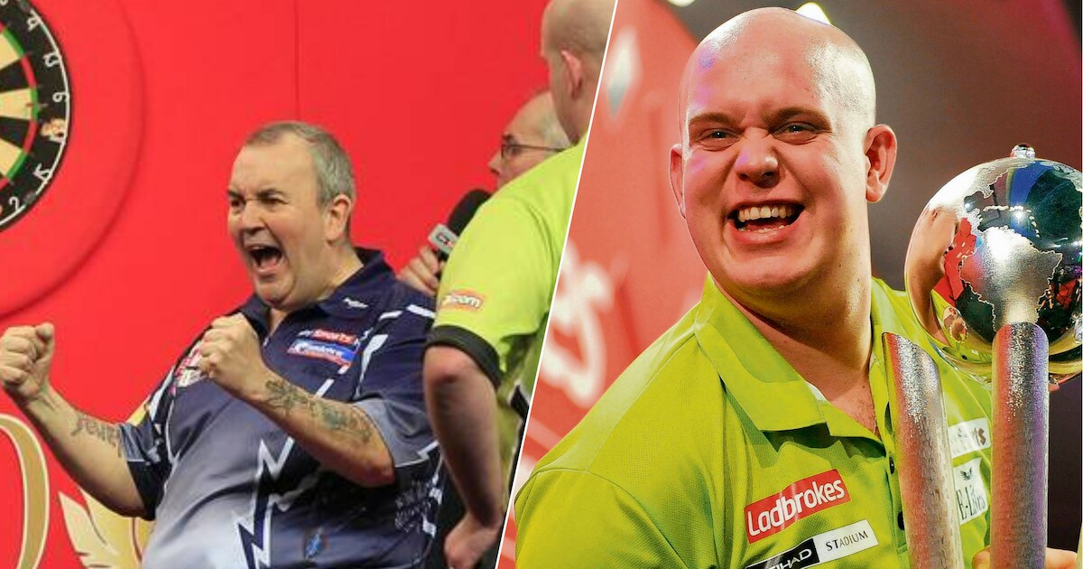 Een legendarische 9-darter, de eerste tegen een levende legende en nu ...