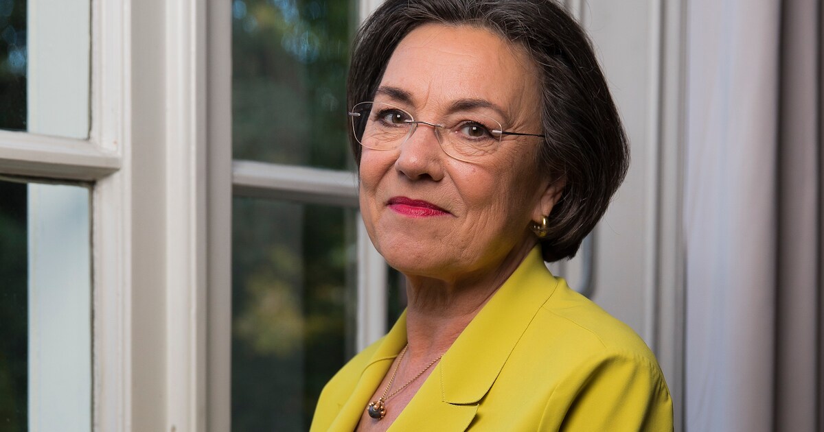 Gerdi Verbeet spreekt in Vught tijdens herdenking slachtoffers kamp ...