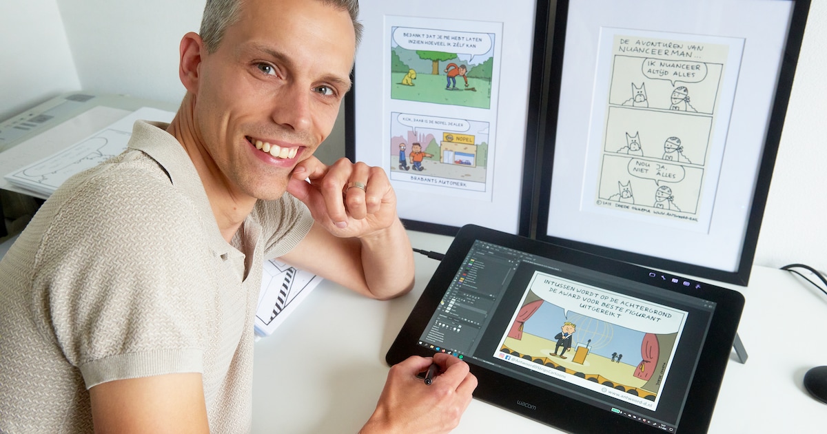 Udenaar Doede Okkema weer in de race voor beste cartoon van Europa ...