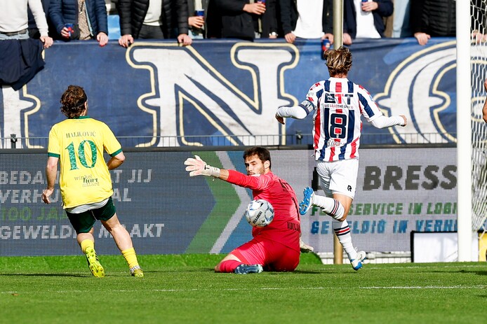 Uitblinkende keeper Didillon-Hödl schrikt van Willem II (én de ...