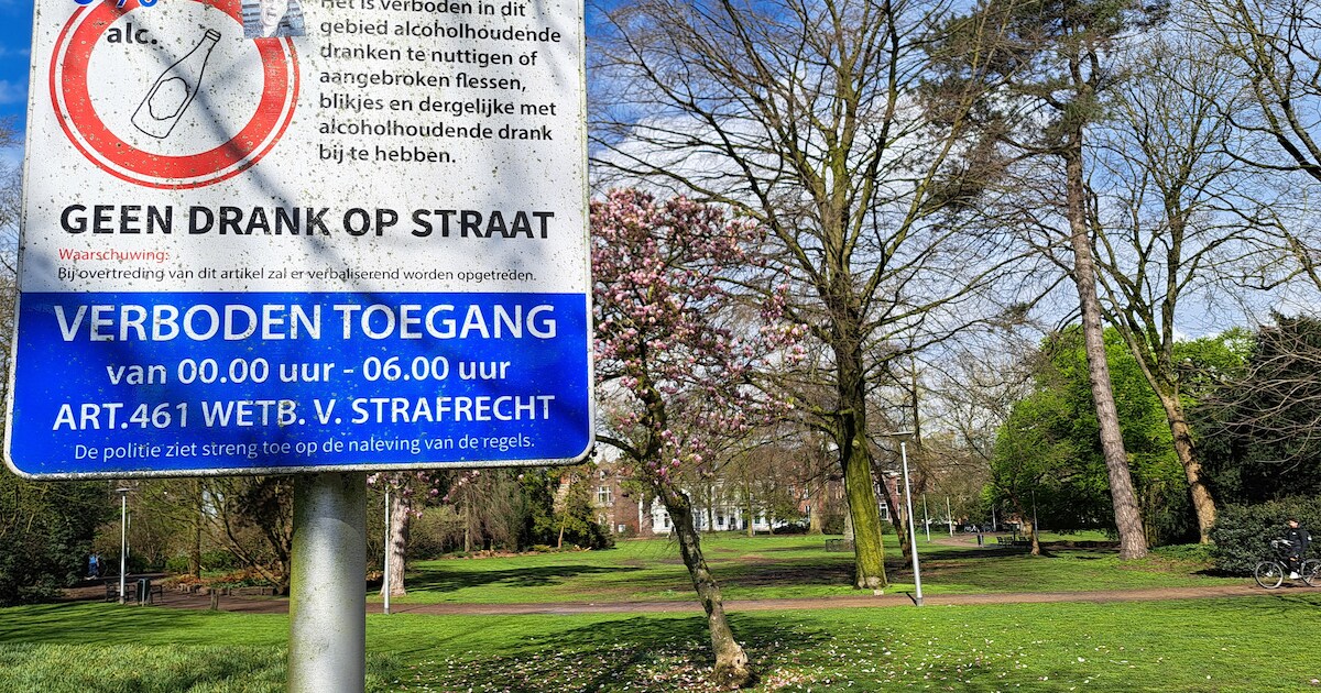 Wat ze ook doen, de overlast in het Wilhelminapark neemt niet af: nu komt er een camera ín het ...