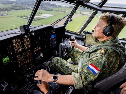 Koning maakt eerste vlucht met Airbus A321neo: RVD deelt foto’s ...