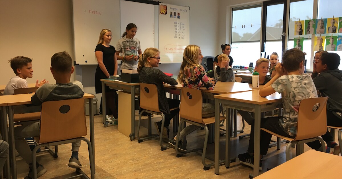 Leerlingen geven les aan leerlingen in Schijndel | Nieuws | BD.nl