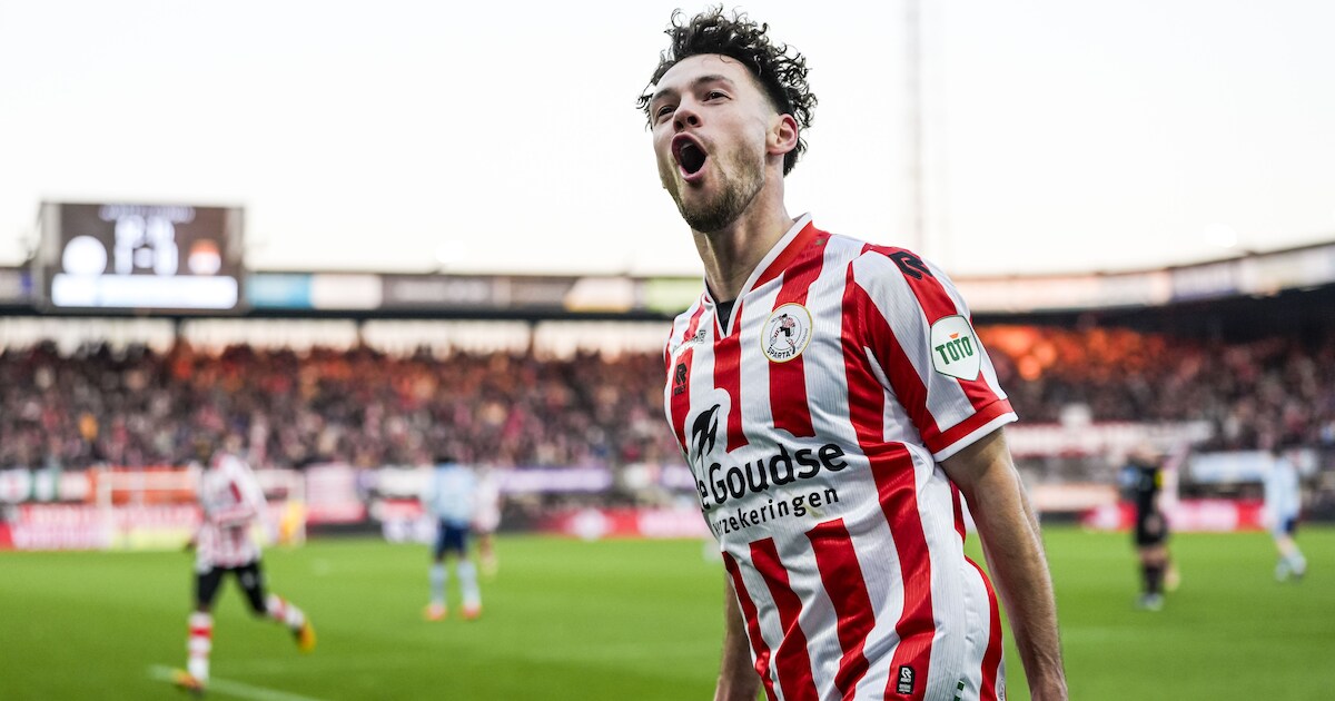 Sparta boekt dankzij Lauritsen en huurlingen belangrijke en ruime zege op Willem II | Voetbal ...