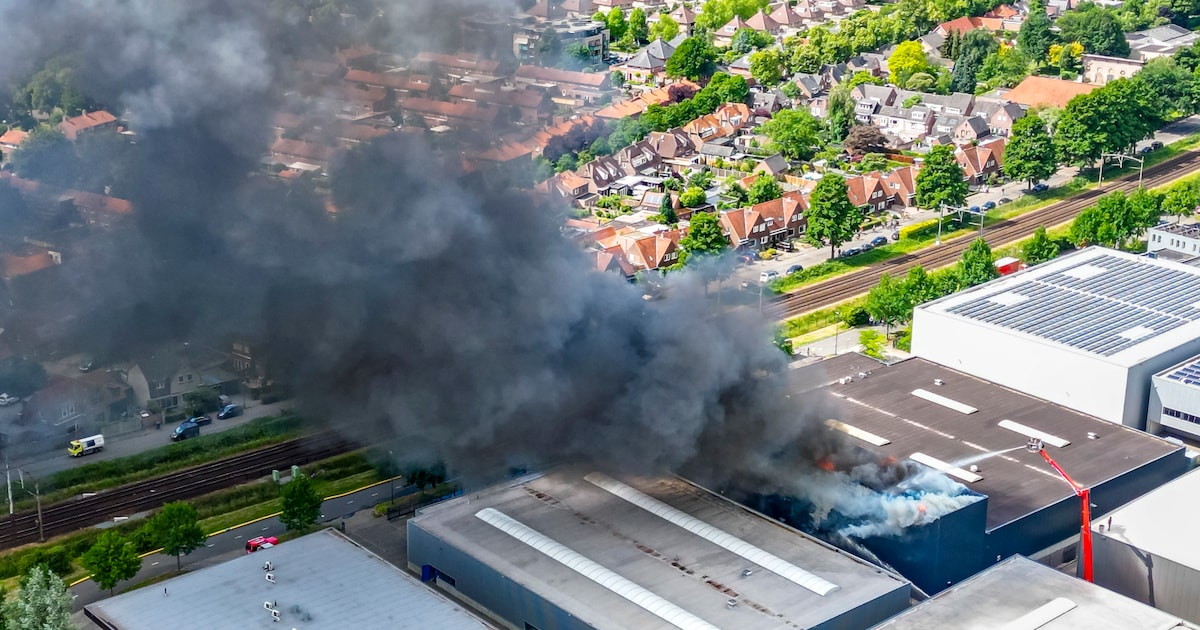 Te weinig schuim bij Fire-Up om te voorkomen dat van broei brand kwam ...