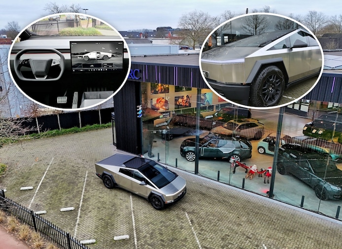 Eerste Tesla Cybertruck van Nederland staat te koop in Brabant, aan het ...
