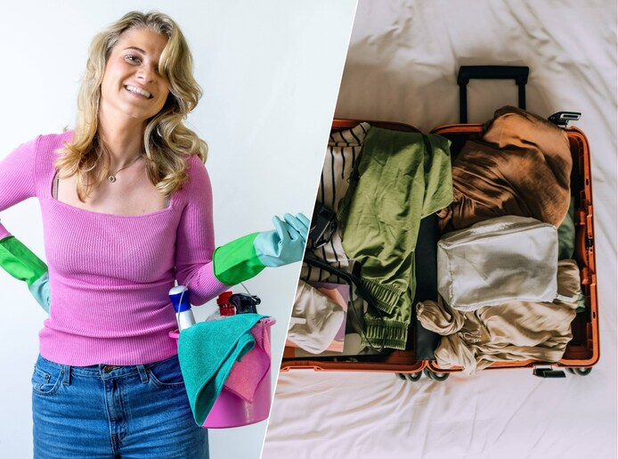 Ruim bij thuiskomst snel je koffer uit en was ook de kleding die je ...