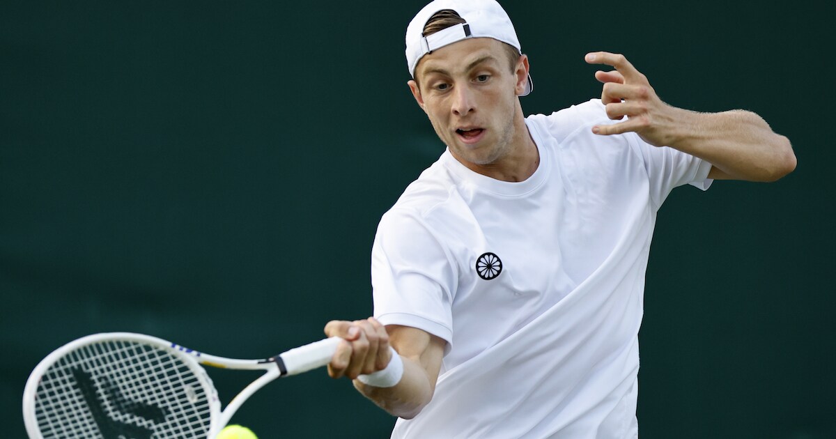 Tallon Griekspoor en Bart Stevens stunten in dubbelspel op Wimbledon ...