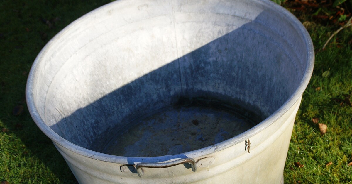 En toen hadden we ineens een geiser. Warm water, wat een verbetering en ...