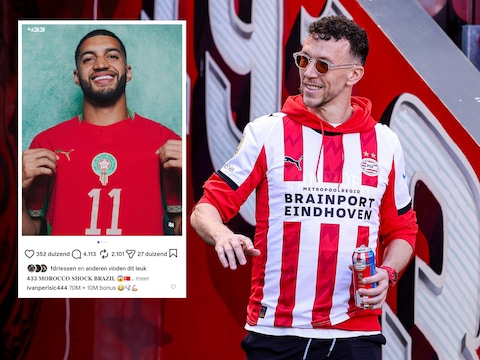 Ivan Perisic speelt even voor technisch directeur van PSV na WK-goal ...