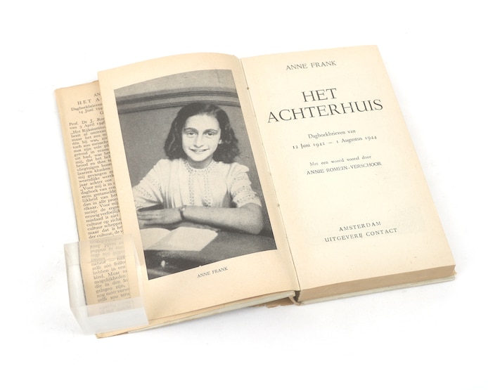 Stel koopt dagboek van Anne Frank in kringloopwinkel, het blijkt een ...