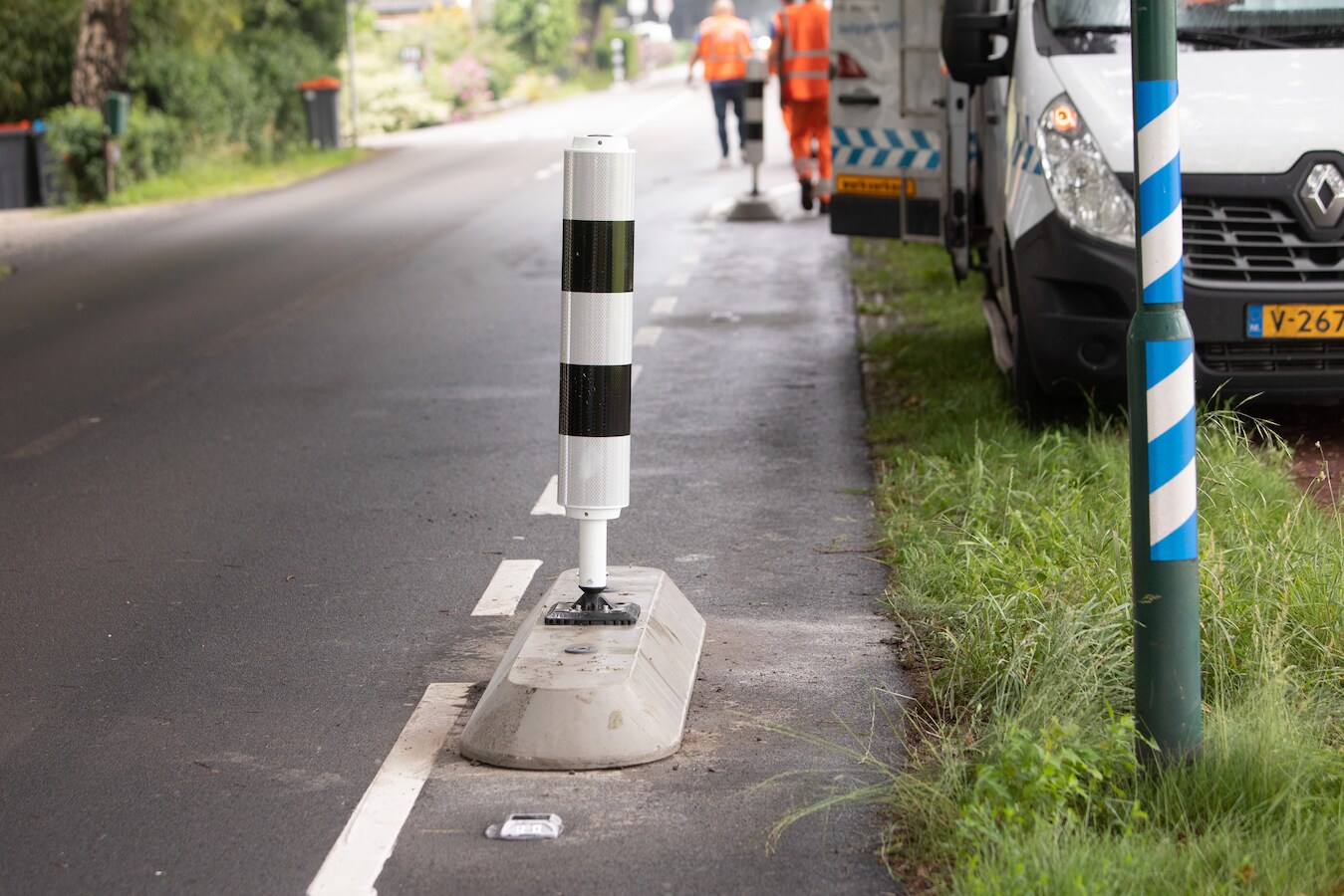 Volgens de gemeente is het klip en klaar dat er te hard gereden wordt ...