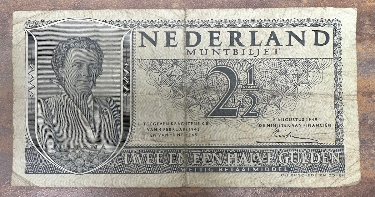 Nostalgie in je portemonnee: oude guldenbiljetten blijven gekoesterd ...