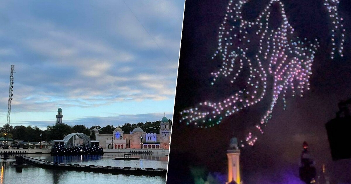 Alle gasten moesten eerst het park uit, maar daarna pakte de Efteling ...