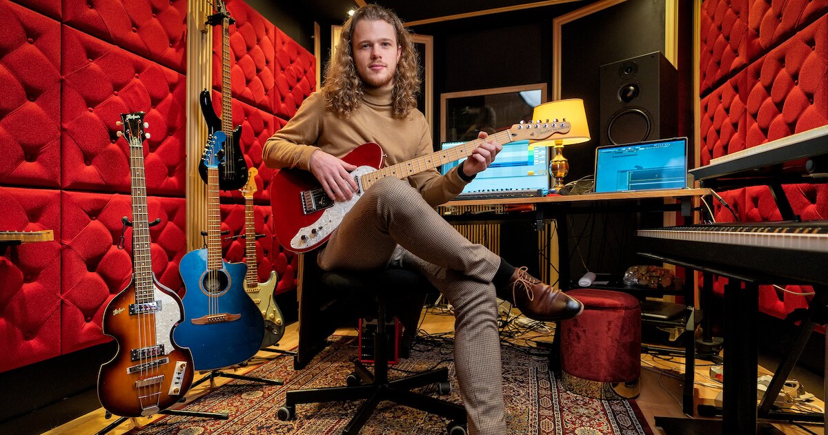 Muzikale duizendpoot Bas van Daalen (25) uit Waalwijk maakt kans op ...