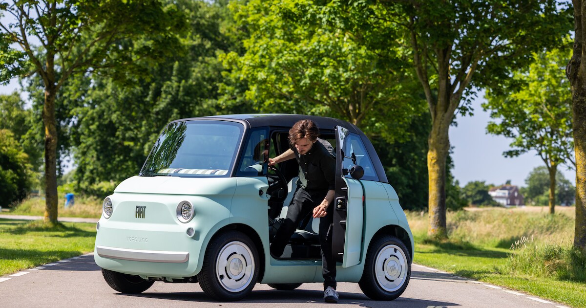 Schattige Fiat blijkt geen echte auto | Nieuws | BD.nl